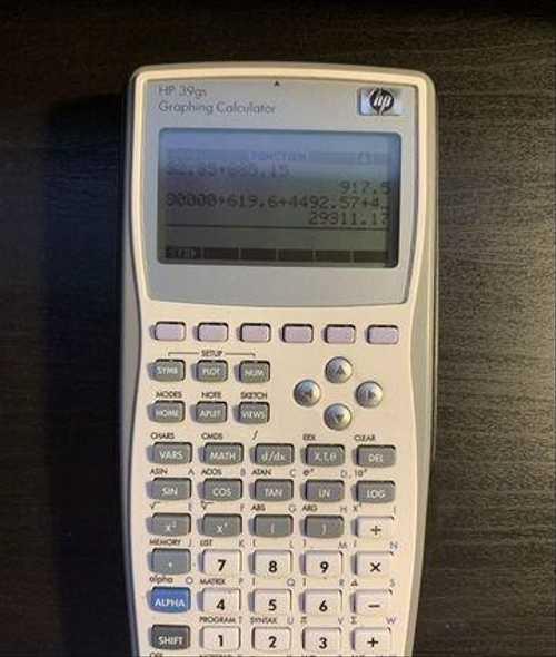 Графический калькулятор HP 39gs