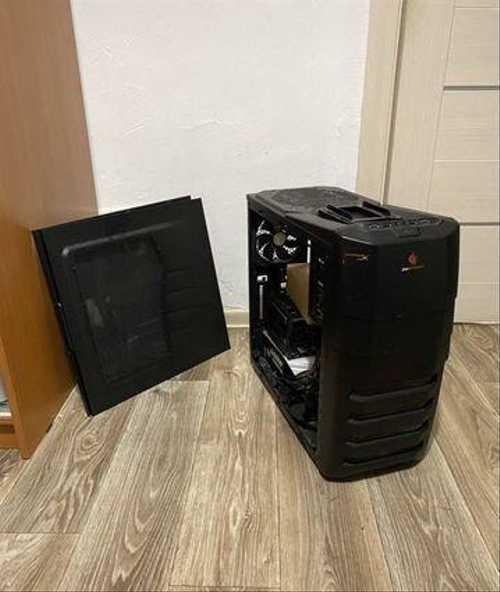 Корпус cooler master storm + блок питания cooler m