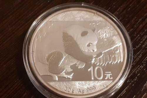 Китай 10 юаней 2016 Панда серебро