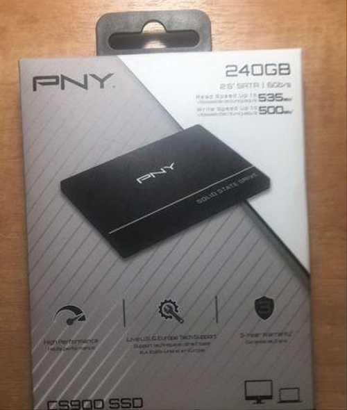 SSD диск PNY 240gb (NEW)