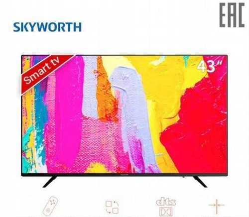Телевизор 43" Skyworth 43E2AS FullHD SmartTV