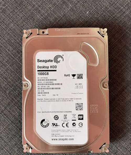 Жёсткий диск Seagate desktop HDD 1000 gb