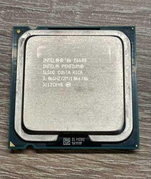 Процессор Pentium E6600 LGA775