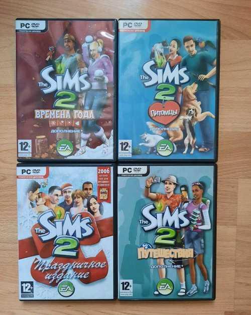 Sims 2 + дополнения, лицензия