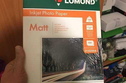 Фотобумага lomond matt 130