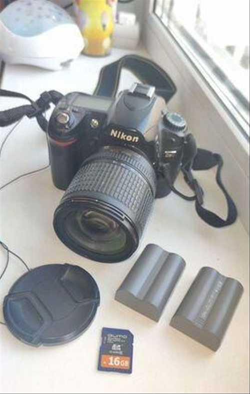 Зеркальный фотоаппарат Nikon D80 (kit)
