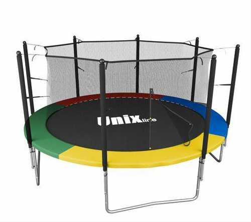 Батут unix line Simple 12 ft Color (inside)