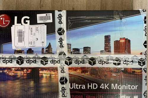 Монитор 4k LG 27UD-W IPS