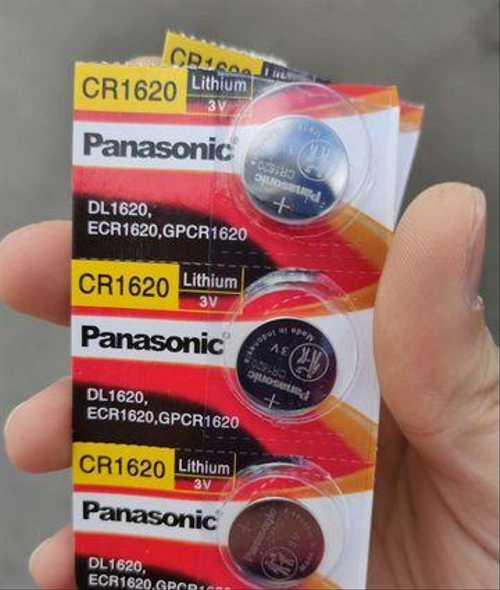 Panasonic cr1620 батарейка