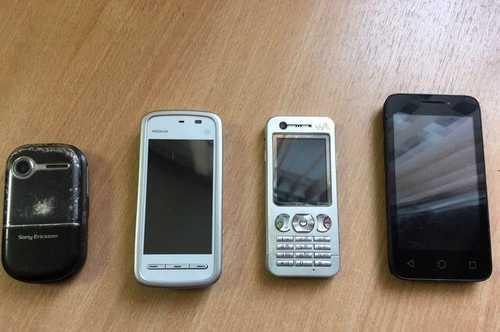 Телефоны на запчасти. Nokia, Alcatel, Sony Ericsso