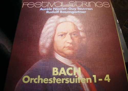 Bach Orchestersuiten 1-4 винил 2 LP