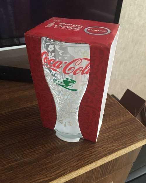 Коллекционный Стакан Coca Cola Сочи 2014