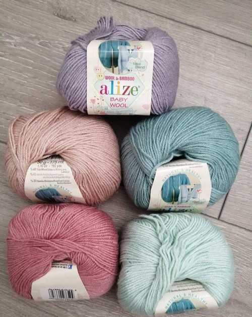 Пряжа alize baby wool