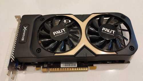 Видеокарта. Palit. Stormx dual GTX750Ti