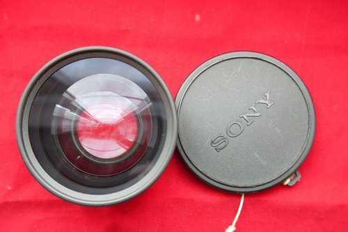 Широкоугольная насадка объектива sony vcl-0752h