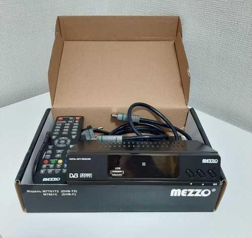 DVB-T2 Приставка для цифрового тв mezzo M7T01T2