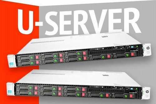 Сервер HP DL360p G8 8SFF p420i 512Mb 530SFP 1x460W