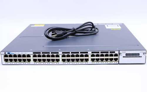 Новый коммутатор (свич) Cisco WS-C3750X-48PF-E