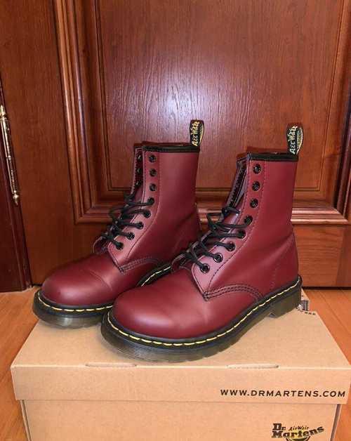 Ботинки Dr martens 1460 cherry red