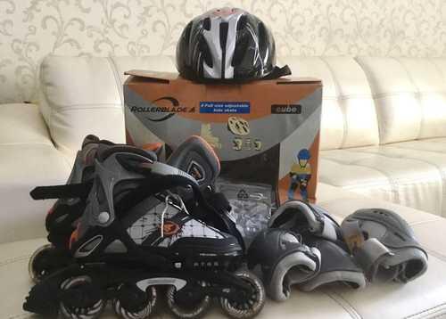 Ролики + комплект защиты Rollerblade Cube