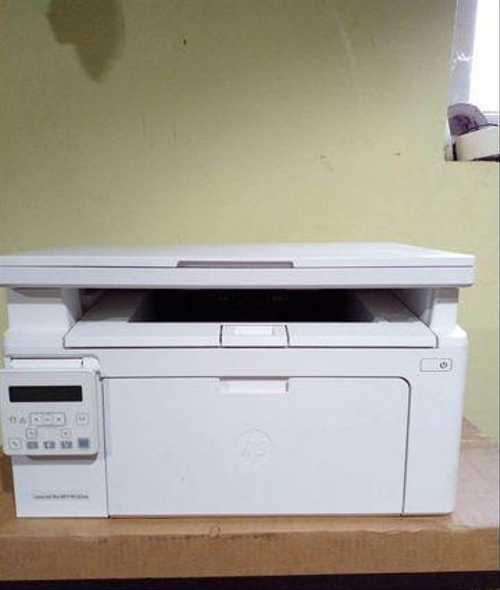 Принтер лазерный мфу hp laserjet m132nw