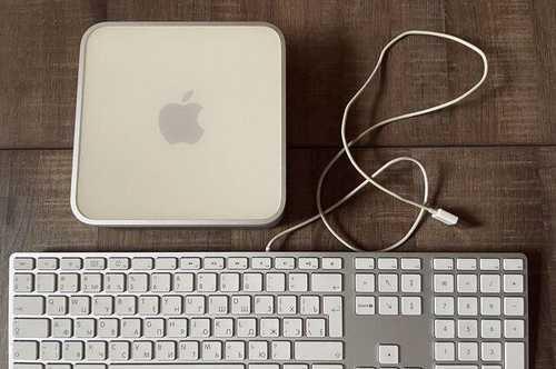 Apple Mac mini 1 (2007) и клавиатура Apple
