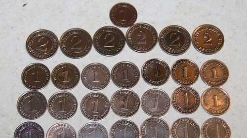 Монеты Германской империи и Веймарской республики