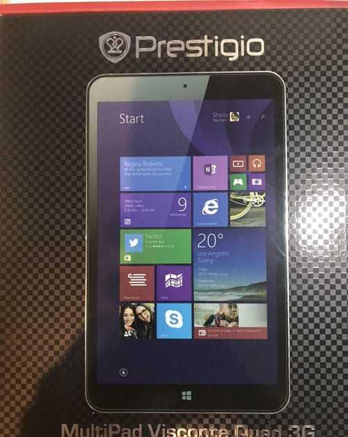 Windows планшет. Prestigio MultiPad Visconte Quad