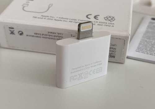 Переходник Apple Lightning to 30-pin Adapter (MD82
