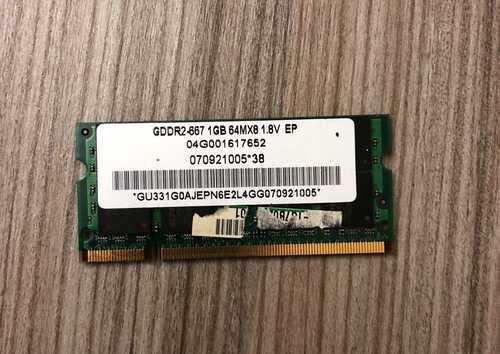 Оперативная память gddr2 1 Gb