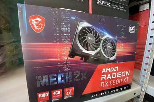 Видеокарта MSI Radeon RX 6500 XT Mech 2X OC