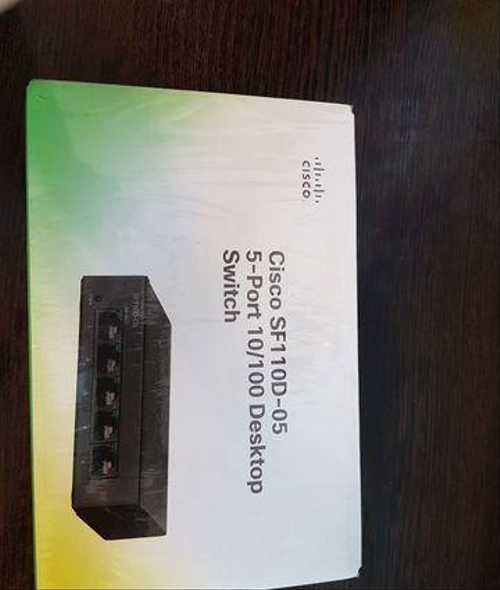 Cisco SF110D-05 5-Port 10/100 Desktop Switch