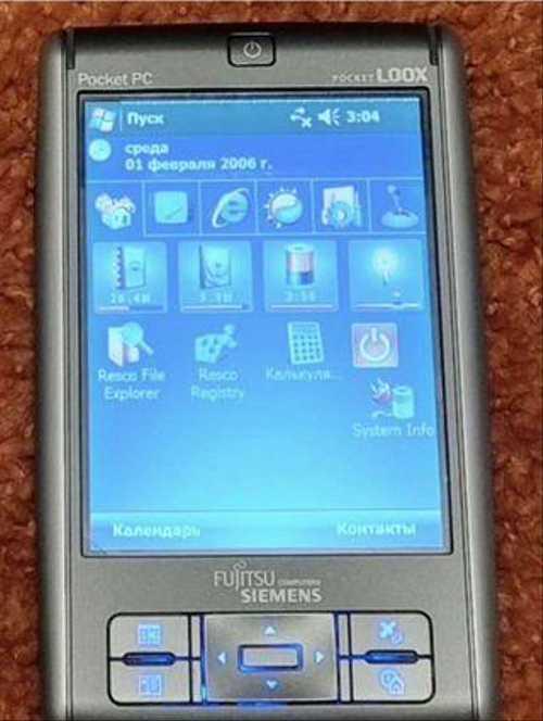 Kпк Fujitsu-siemens pocket loox N560