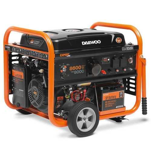 Генератор бензиновый GDA 9500E daewoo