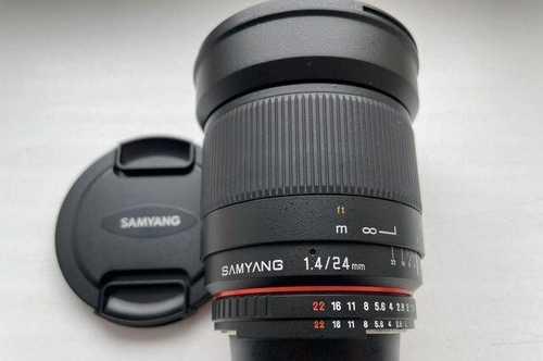 Samyang 24mm f1.4 ED AS IF UMC for Nikon