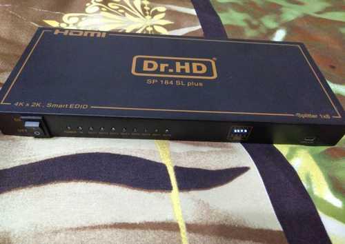 Разветвитель Dr.HD hdmi splitter 1x8, 1.4 SP 184 S