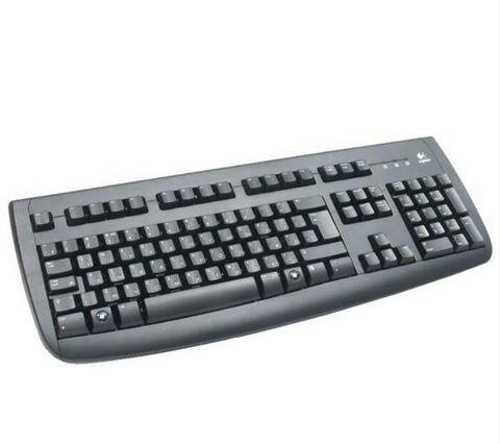 5653 Клавиатура Logitech Deluxe 250, PS/2, черный