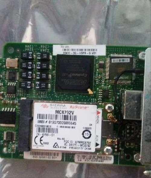 Cisco hwic-3G-hspa-G V01