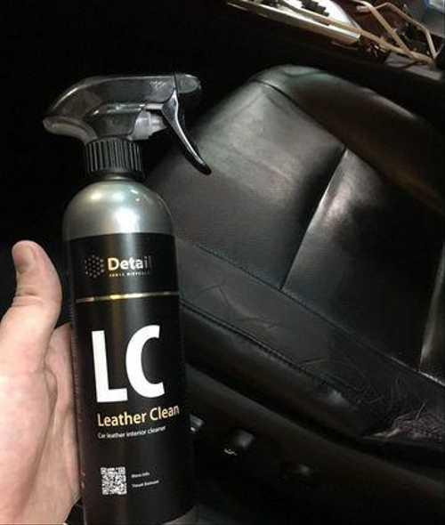 Очиститель кожи LC Leather clean 500мл. Очиститель кожи LC "Leather clean" detail 500 мл. Очиститель кожи LC Leather clean 500мл detail DT-0110. DT-0492 очиститель кожи "Leather clean" 500мл adapted Series detail.