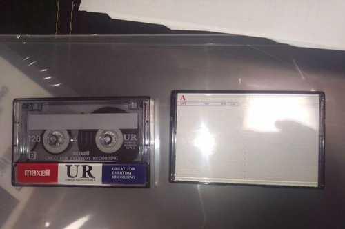 Аудиокассеты Maxell 120 мин (лот 2 шт)
