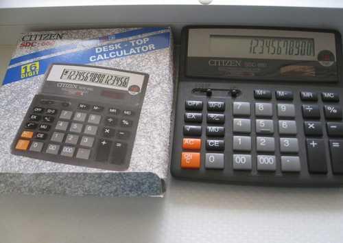 Продам калькулятор citizen