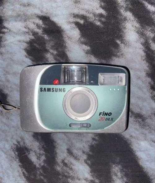 Плёночный фотоаппарат samsung fino 20dlx