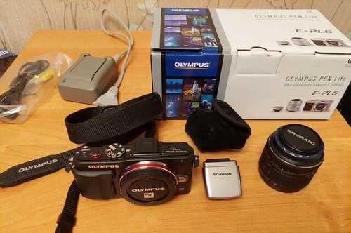 Системный фотоаппарат Olimpus Pen E-PL6 14-42 Kit