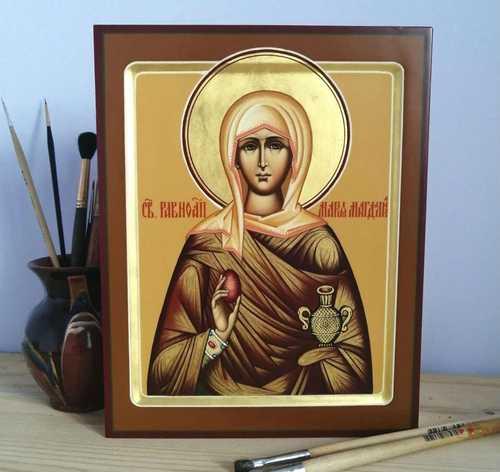 Икона рукописная Мария Магдалина