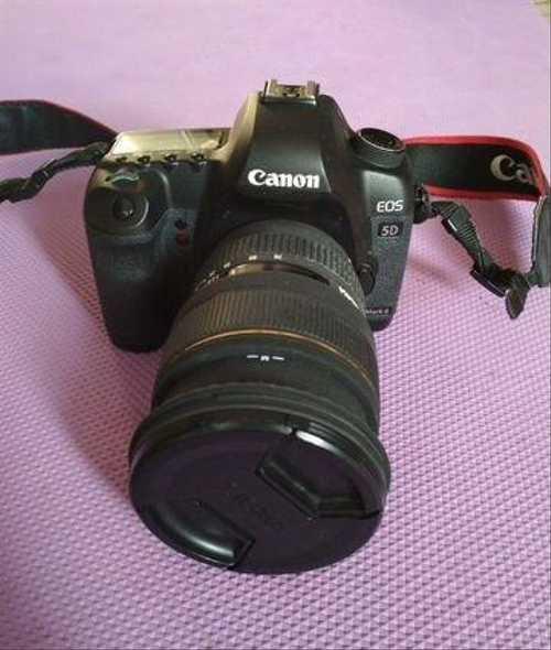 Фотоаппарат cannon 5D Mark 2/объективы(50,24-70)