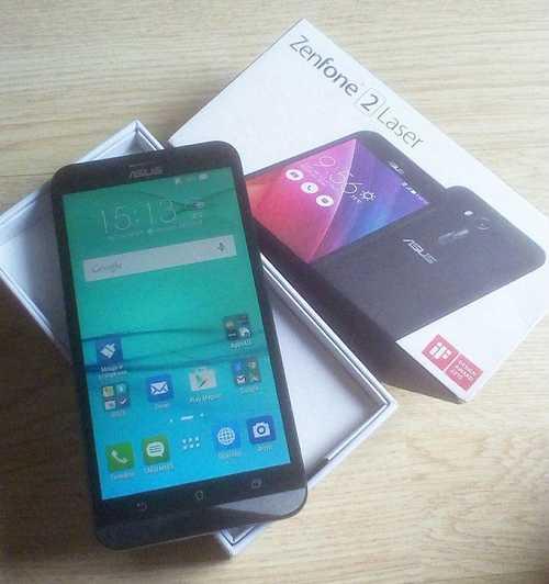 Asus ZenFone2 Laser ZE550KL-смартфон 16 Гб.Чёрный