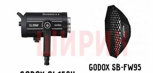 Godox sl150ii + Godox SB FW 95