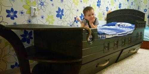 Детская кровать Корабль в наличии в Перми