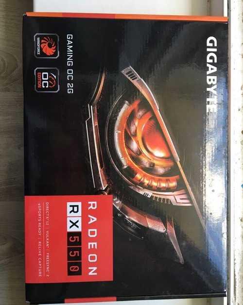 Видеокарта Gigabyte Radeon rx550