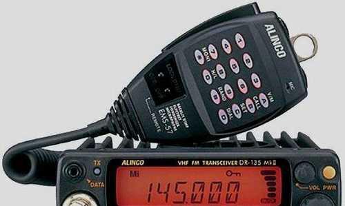Автомобильная радиостанция Alinco DR-135 профи для